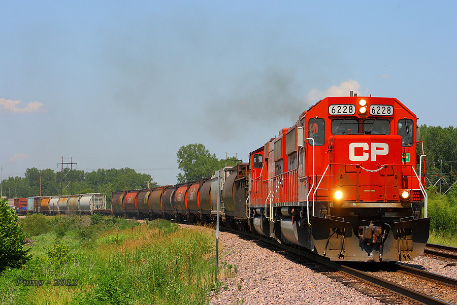 Southbound CP Manifest Train